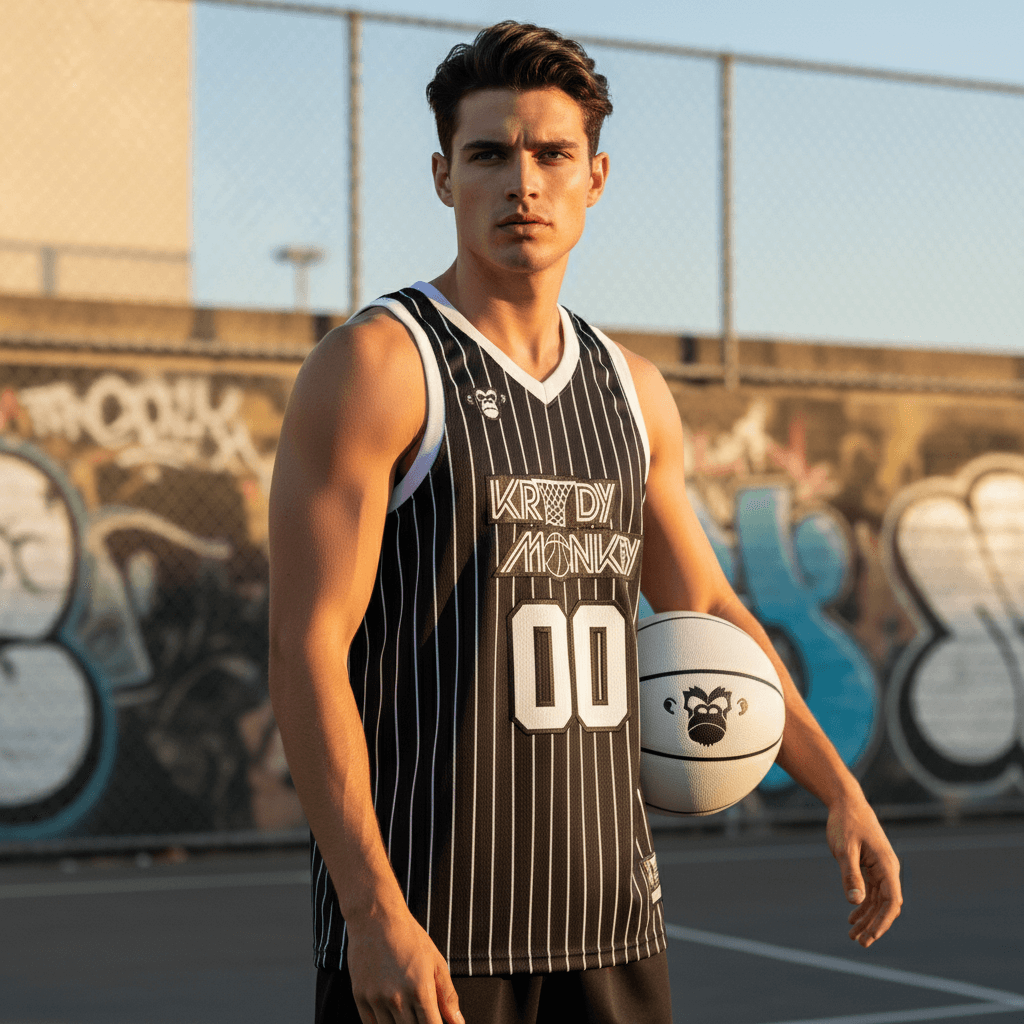 Krudy Monkey Baller T - Fashion-forward streetwear